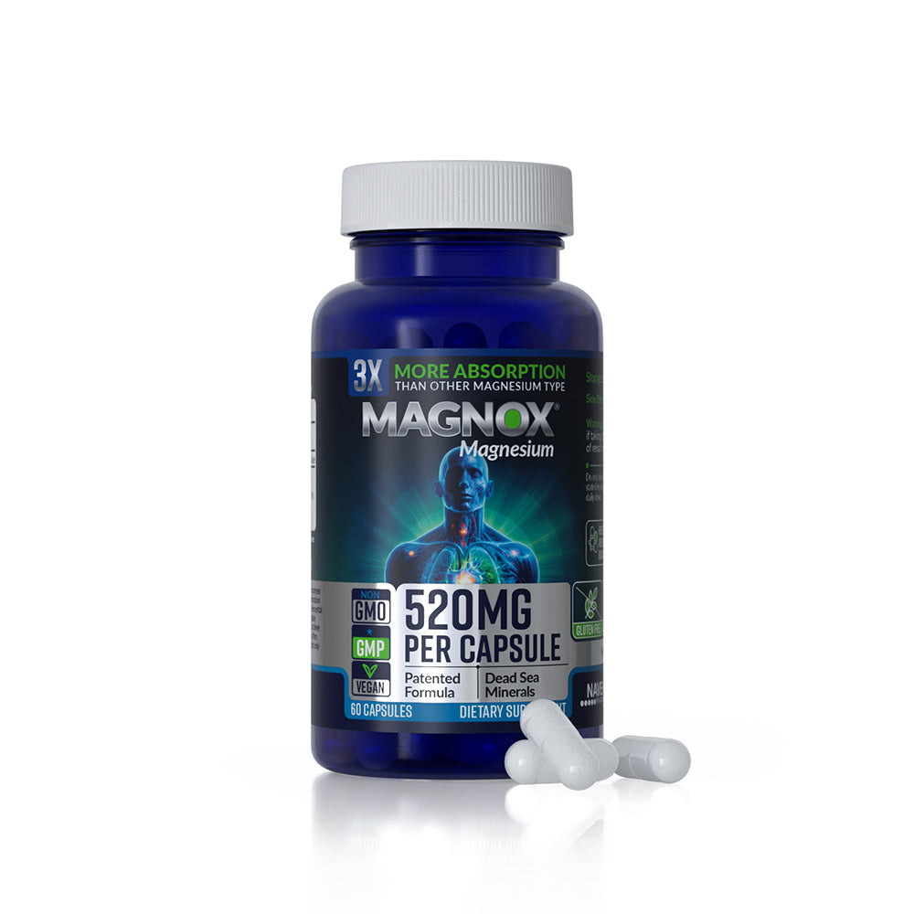 Magnox 520 - 60 Magnesium Capsules – U-Better
